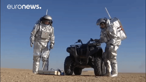 Mars Astronaut GIF by euronews - Find & Share on GIPHY