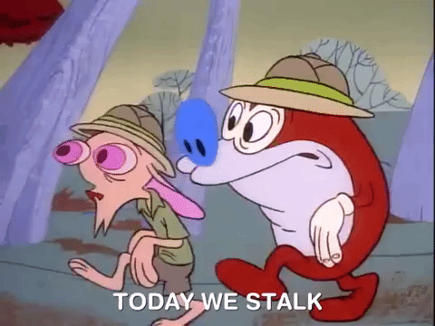 Stimpy red button gif - maiopictures