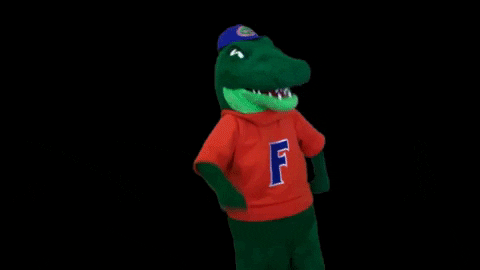 Albert Gator Goodbye GIF by Florida Gators - Find & Share on GIPHY