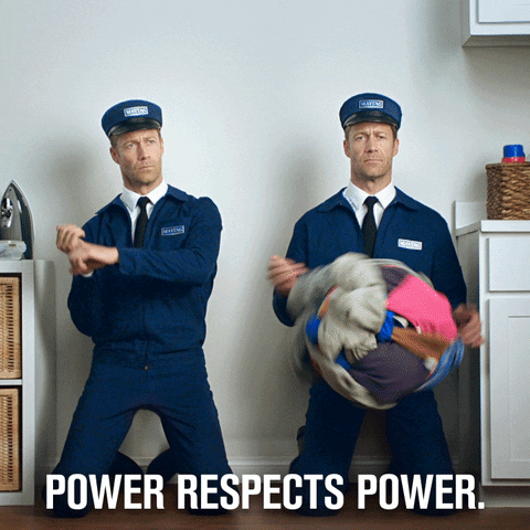 The Maytag Man Power GIF by Maytag - Find & Share on GIPHY