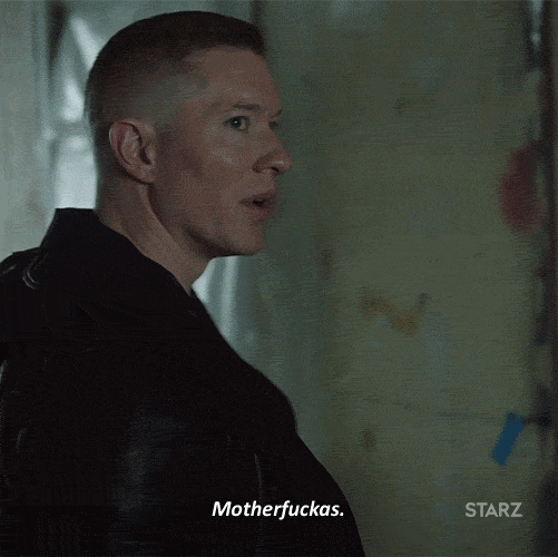 Angry Power Starz GIF by Power - Find & Share on GIPHY
