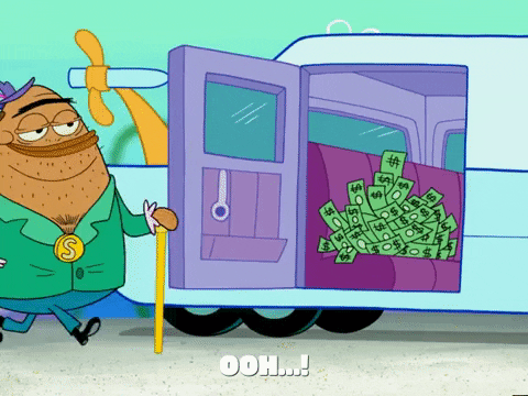 Season 5 Money GIF by SpongeBob SquarePants - Find & Share on GIPHY