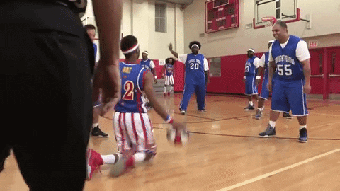 Espn Basketball GIF by Harlem Globetrotters - Find & Share on GIPHY