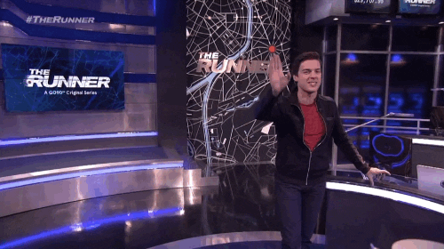 Waving You Guys GIF by The Runner go90 - Find & Share on GIPHY