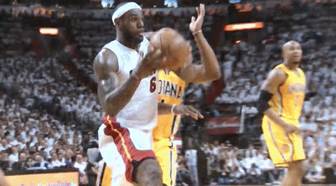 Lebron James Dunk GIF - Find & Share on GIPHY