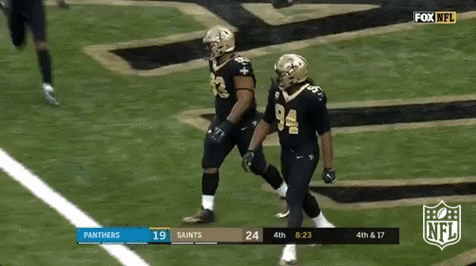 New Orleans Saints Football GIF by NFL - Find & Share on GIPHY