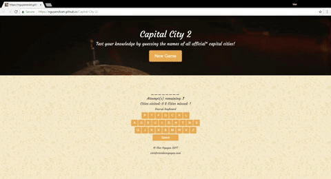 GitHub - nguyendviet/Capital-City-2: A mobile friendly word game that ...