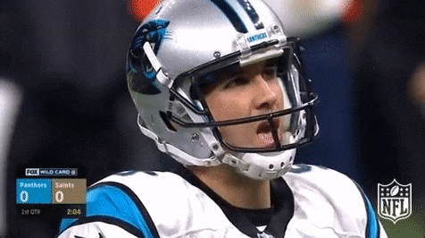 Carolina Panthers Football GIF by NFL - Find & Share on GIPHY