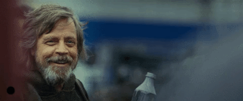 Luke Skywalker Laughing GIF - Find & Share on GIPHY