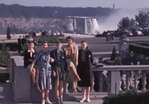 Niagara Hello GIF by Archives of Ontario | Archives publiques de l ...