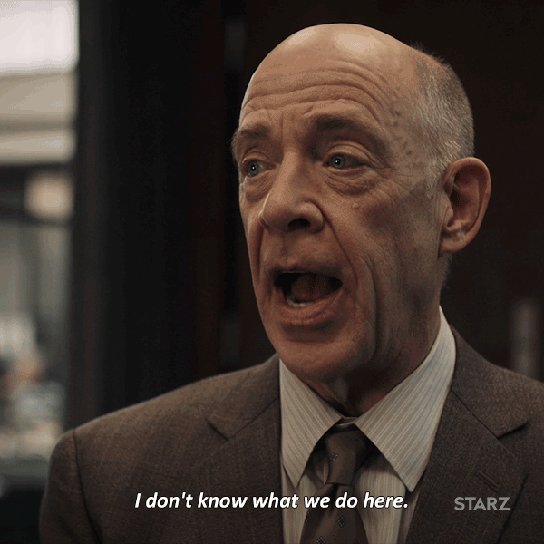 Season 1 Idk GIF by Counterpart - Find & Share on GIPHY