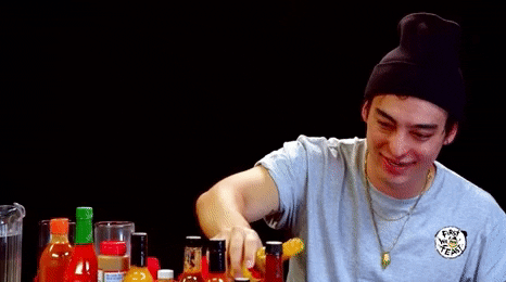 Hot Ones First We Feast GIF by Joji - Find & Share on GIPHY