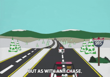 Chasing Car Chase GIF by South Park - Find & Share on GIPHY