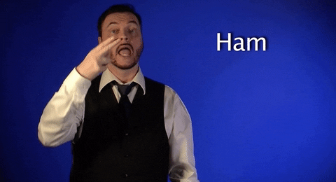 Sign Language Ham GIF by Sign with Robert - Find & Share on GIPHY