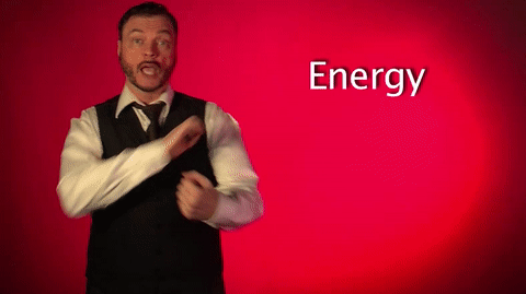 Sign Language Energy GIF by Sign with Robert - Find & Share on GIPHY