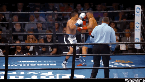 The Return Punch GIF by SHOWTIME Sports - Find & Share on GIPHY