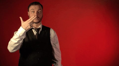 Sign Language Gun GIF by Sign with Robert - Find & Share on GIPHY
