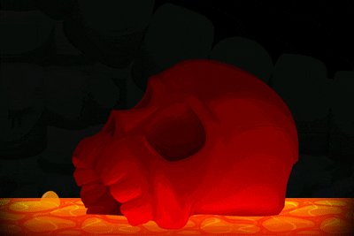 Skull GIF by Roger von Biersborn - Find & Share on GIPHY