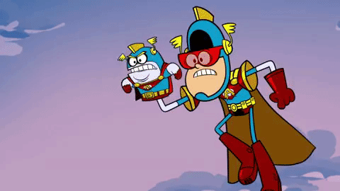 Superhero GIF by Atomic Puppet - Find & Share on GIPHY