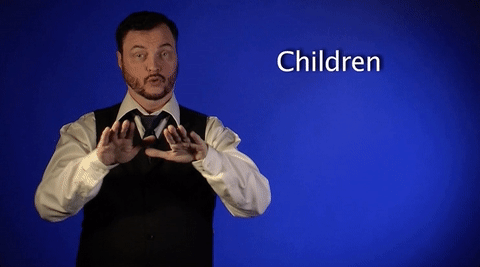 Sign Language Children GIF by Sign with Robert - Find & Share on GIPHY