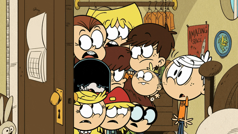 Scared The Loud House GIF by Nickelodeon - Find & Share on GIPHY