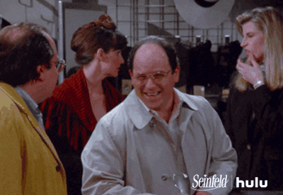 Seinfeld GIF by HULU - Find & Share on GIPHY