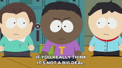 Token Black Hallway GIF by South Park - Find & Share on GIPHY