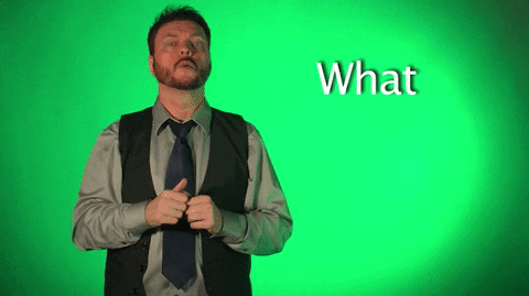 Sign Language What GIF by Sign with Robert - Find & Share on GIPHY