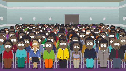 Crowd Audience GIF by South Park - Find & Share on GIPHY