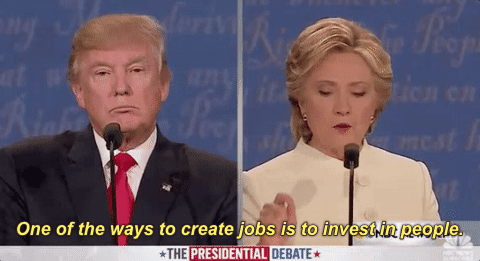 Presidential Debate GIF by Election 2016 - Find & Share on GIPHY