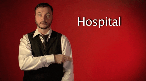 Sign Language Hospital GIF by Sign with Robert - Find & Share on GIPHY