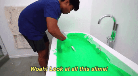 Slime Bath GIF by Guava Juice - Find & Share on GIPHY