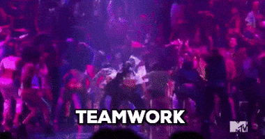 Teamwork GIF by Becky Chung - Find & Share on GIPHY