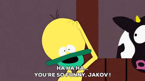 Laugh Duck GIF by South Park - Find & Share on GIPHY