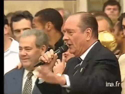 Jacques Chirac Archive GIF by franceinfo - Find & Share on GIPHY