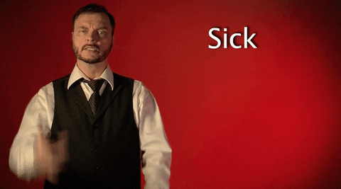 Sick Sign Language GIF by Sign with Robert - Find & Share on GIPHY