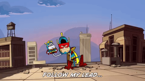 Fight Superhero GIF by Atomic Puppet - Find & Share on GIPHY