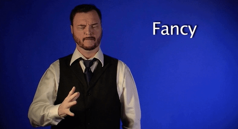 Sign Language Fancy GIF by Sign with Robert - Find & Share on GIPHY