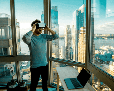 Virtual Reality Vr GIF by Product Hunt - Find & Share on GIPHY
