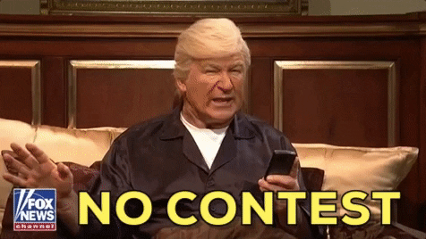 Donald Trump No Contest GIF by Saturday Night Live - Find & Share on GIPHY