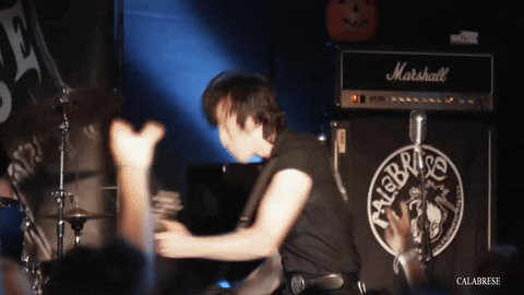 Rocking Out Music Video GIF by CALABRESE - Find & Share on GIPHY