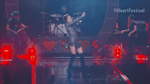 Miley Cyrus Singing GIF by iHeartRadio - Find & Share on GIPHY