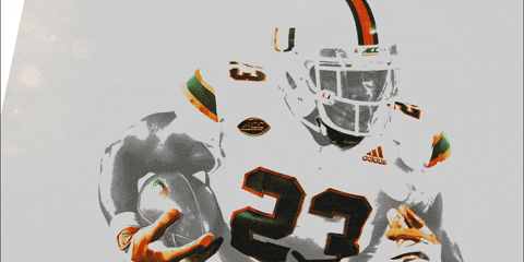 University Of Miami Christopher Herndon Iv GIF by Miami Hurricanes ...
