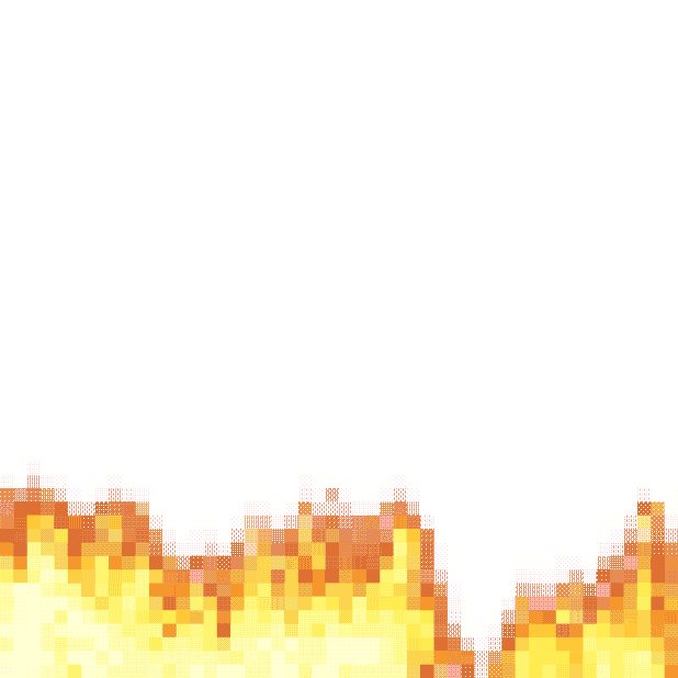Fire Burn Sticker by Douglas Schatz for iOS & Android | GIPHY