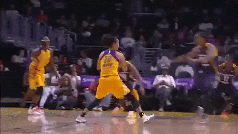 Los Angeles Sparks Three Pointer GIF by WNBA - Find & Share on GIPHY