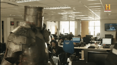 Big Knight In GIF by History UK - Find & Share on GIPHY