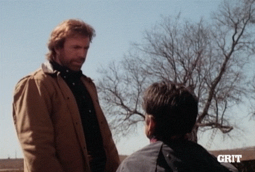 Walker Texas Ranger Punch GIF by GritTV - Find & Share on GIPHY