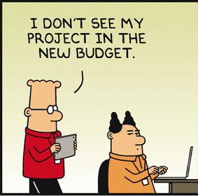 Dilbert's Project Is Unfunded - Dilbert Comic Strip on 2017-06-05 : r ...