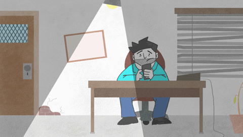 Sad Man GIF by Pingolito - Find & Share on GIPHY