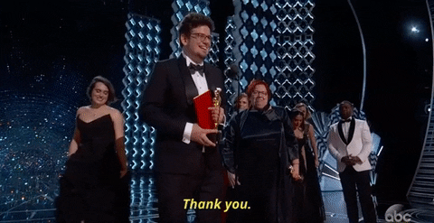 Oscars 2017 Thank You GIF by The Academy Awards - Find & Share on GIPHY